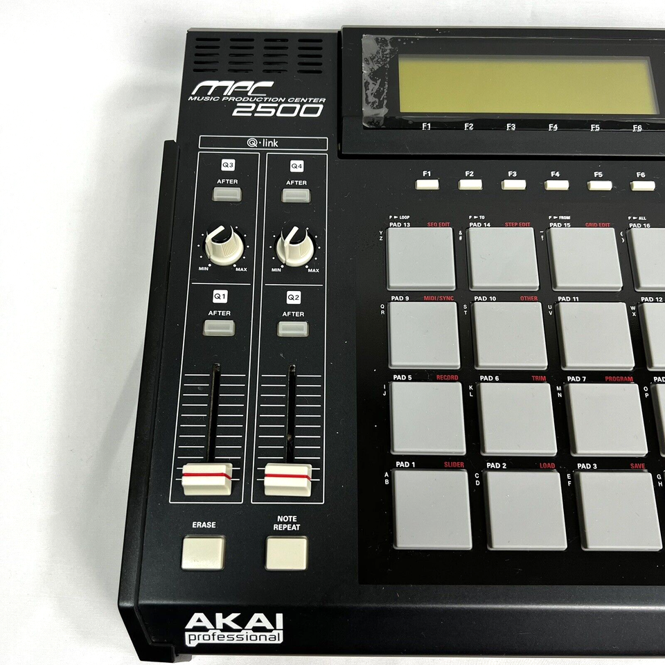 Akai MPC2500 Music Production Center Sampler Drum Machine Professional ...