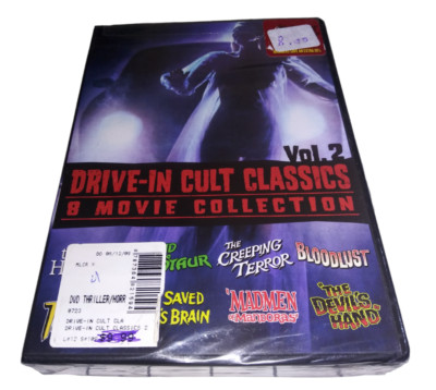 Drive-In Cult Classics 8 Movie Collection DVD Bloodlust The Devils Hand ...