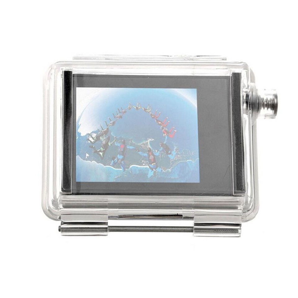 LCD BacPac External Display Viewer + Rear Screen Case for GoPro Hero 4 ...