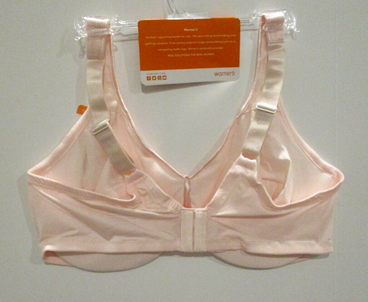 Warners bra signature support satin underwire size 42 DD style 35002A ...