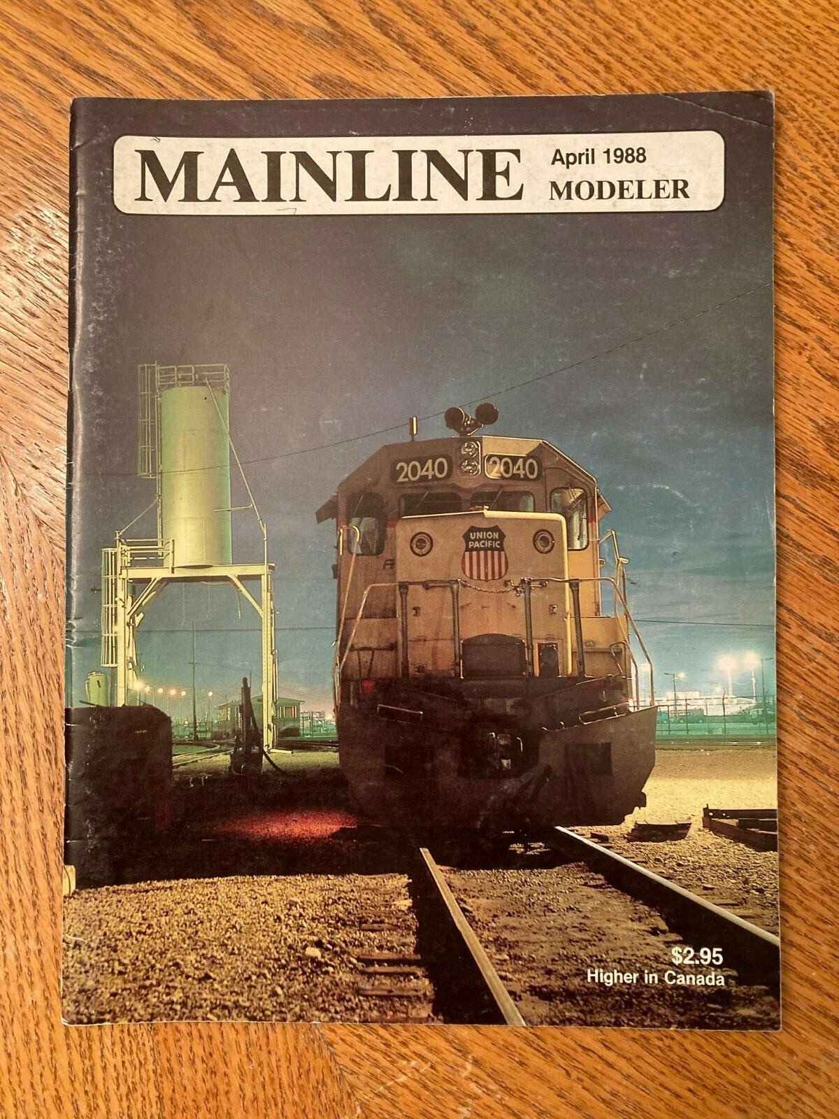 April 1988 Mainline Modeler Magazine | eBay