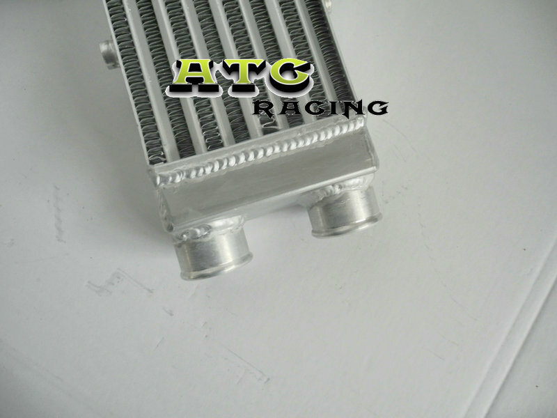Universal Turbo Aluminum Intercooler 2" Delta Fin SAME SIDE OUTS ...