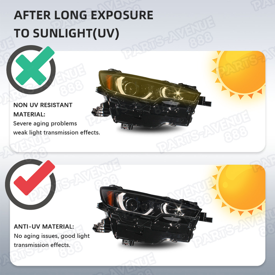 LED Right Headlight For Mazda CX-50 2023-2024 Head Lamp W/O AFS VA40 ...