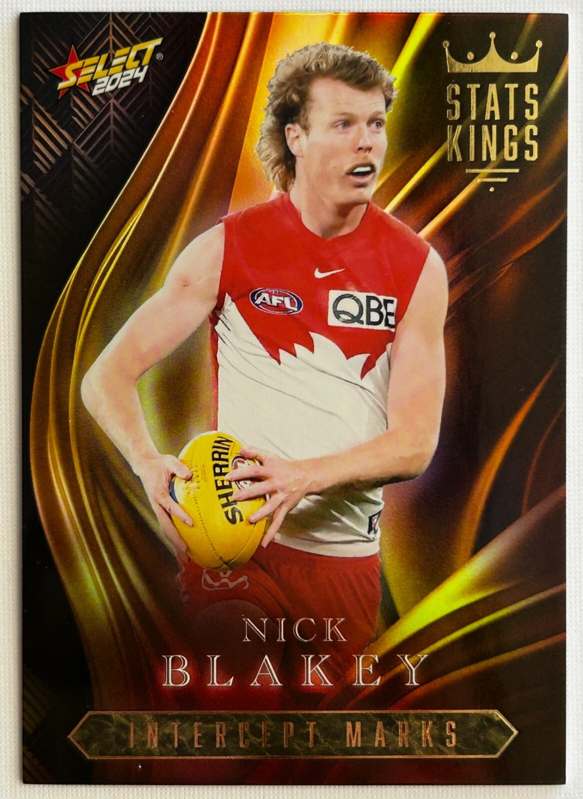 Select AFL 2024 Footy Stars - NICK BLAKEY (SYDNEY SWANS) Stats Kings ...