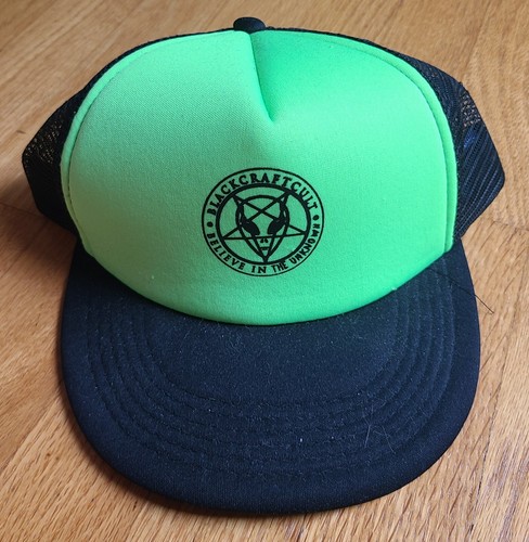 Blackcraft Cult Believe In The Unknown Green Alien Trucker Hat | eBay