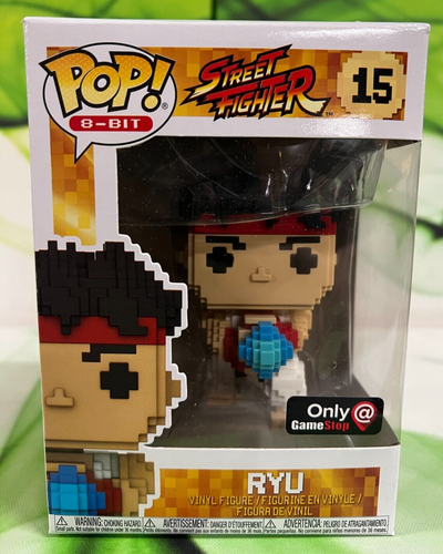 FUNKO POP! 8-Bit - Street Fighter - Ryu #15 Gamestop Exclusive | eBay
