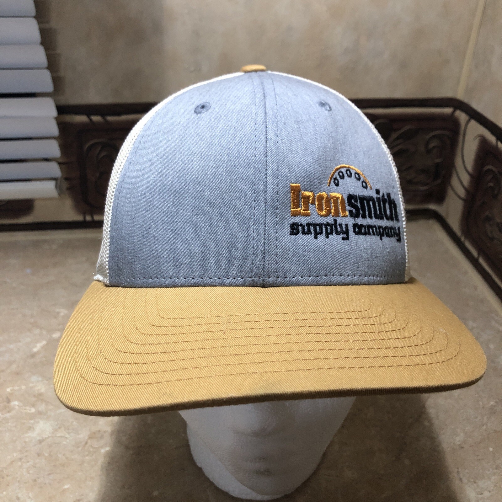 Iron Smith Supply Company Adjustable Trucker Mesh Hat Cap Snapback By Richardson | eBay