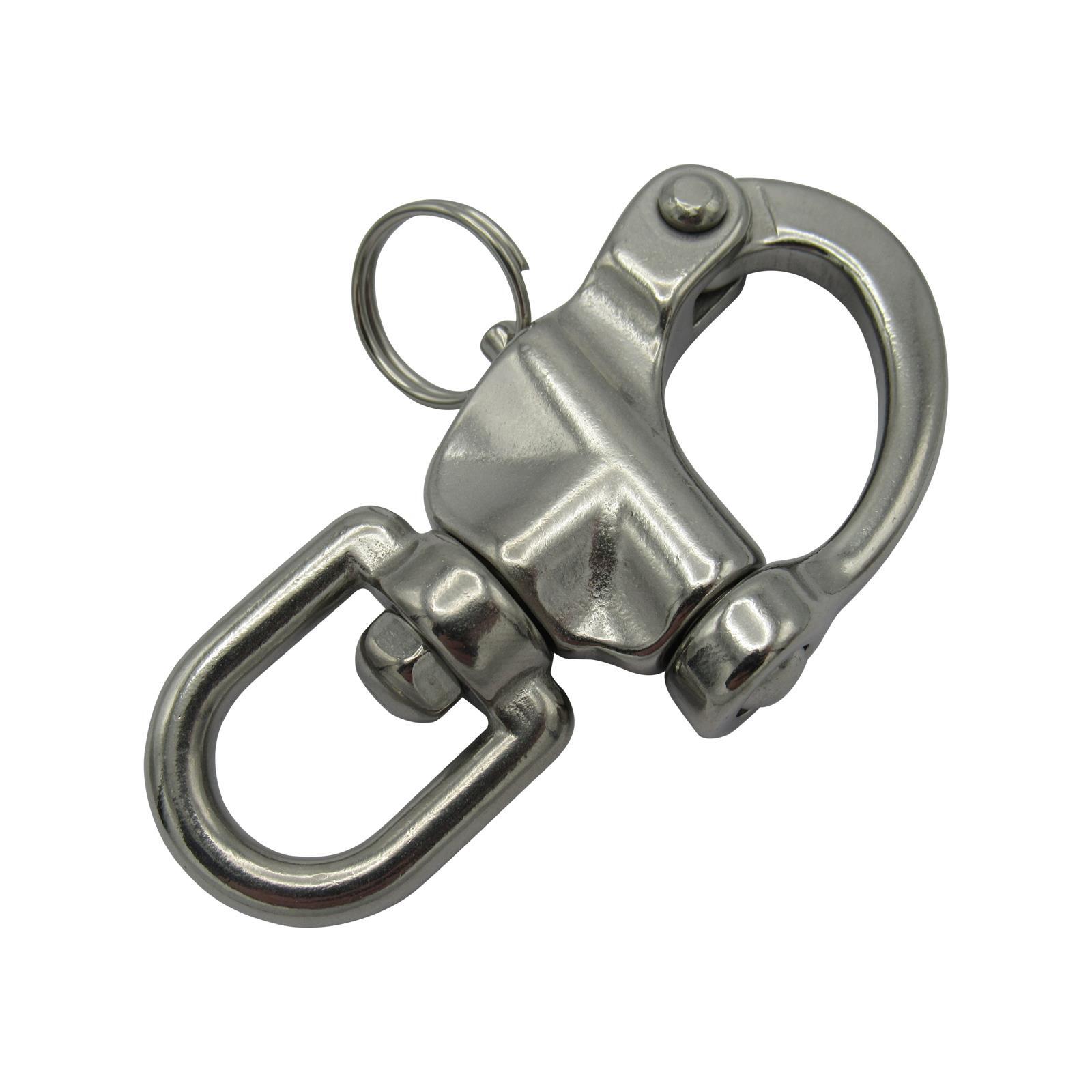 Swivel Snap Shackle Stainless Steel 87MM (Quick Release Spinnaker ...
