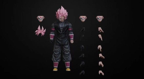 kong 032 kong studio beast deities Dragon ball ssj1 pink goku Zamasu | eBay