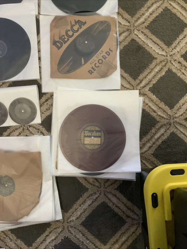 78rpm 10” Records Lot Of 85 Different Labels Okeh,Cameo Victor Columbia ...