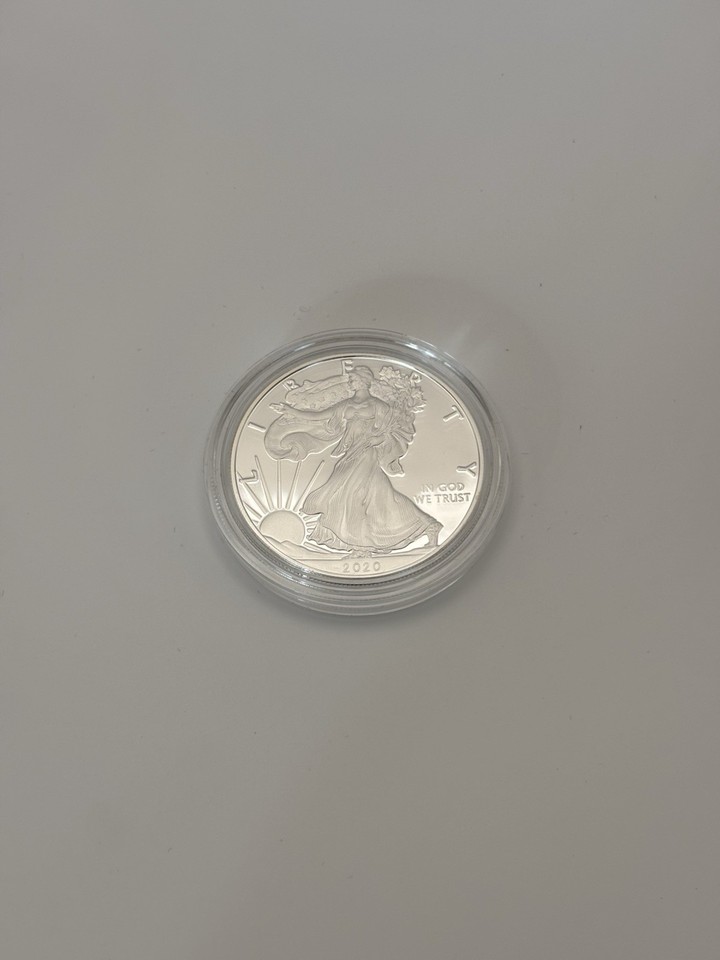 American Silver Eagle 2020 West Point Proof 1oz Silver Coin FREE ...