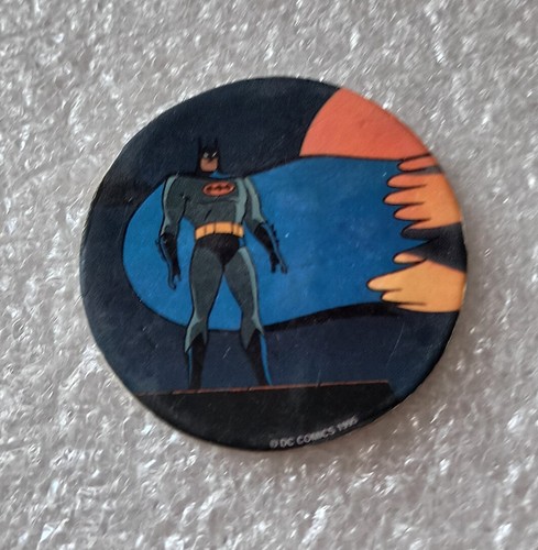Pog BATMAN 22 DC COMICS 1995 Pogs Kini Kinis Slammers Caps Tazos Retro ...