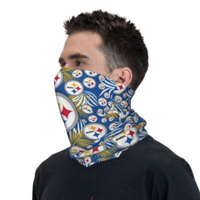 Pittsburgh Steelers Fans Face Mask Adult Scarf Breathable Bandana Neck ...