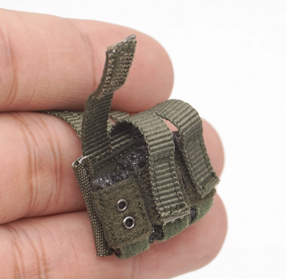 #13306 1/6 soldier,triple grenade bag ES 26057 US Army CAG Delta for 12 ...