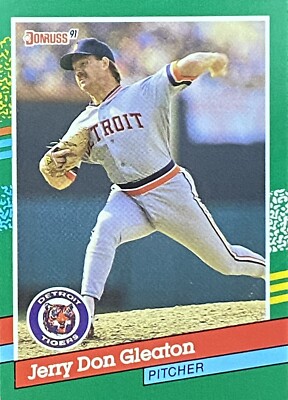 1991 Donruss #661 Jerry Don Gleaton Detroit Tigers Baseball Card | eBay