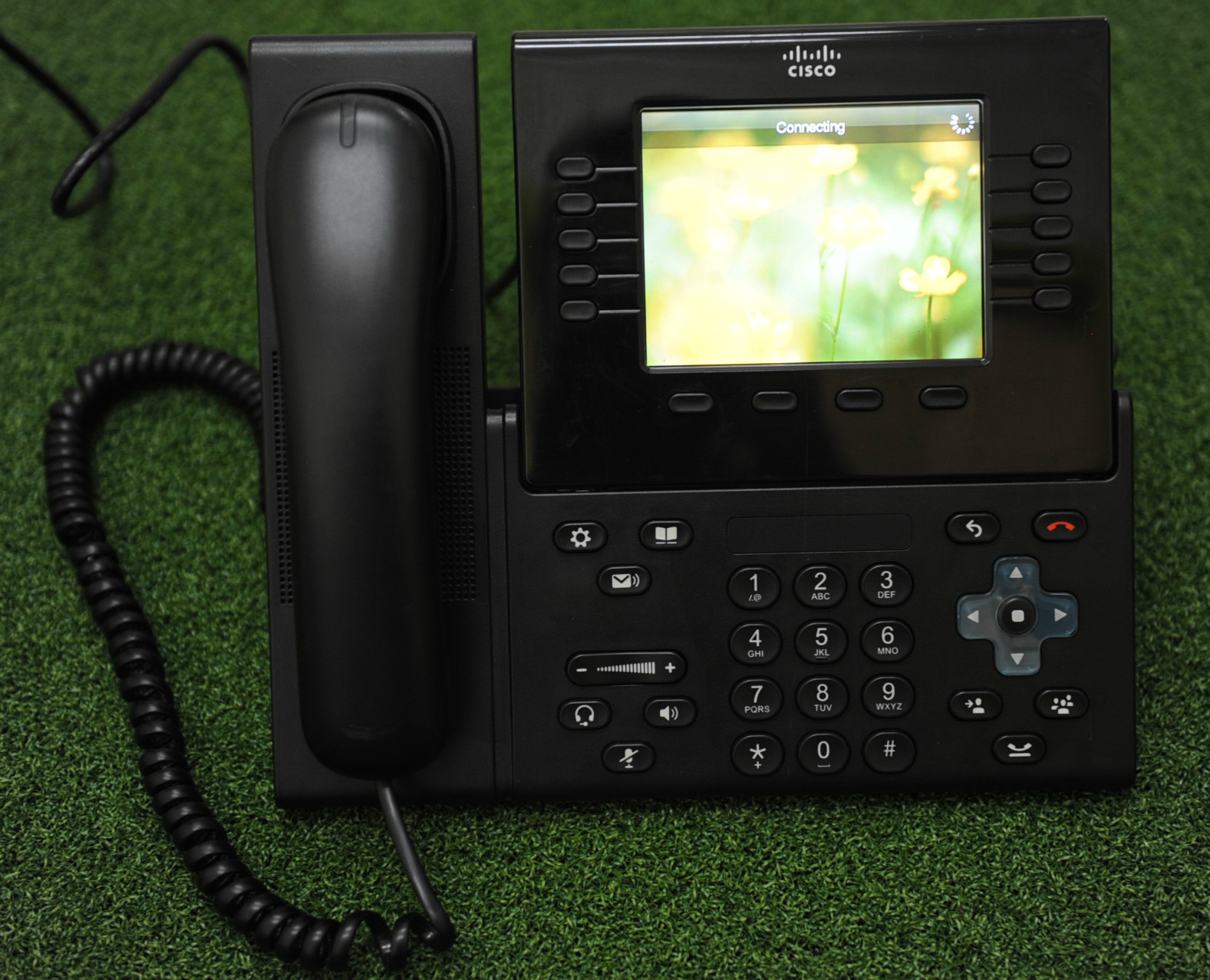 Lot of 3 x CISCO 8961 CP-8961-CL-K9 Unified IP Phone 8961 VoIP Black w ...