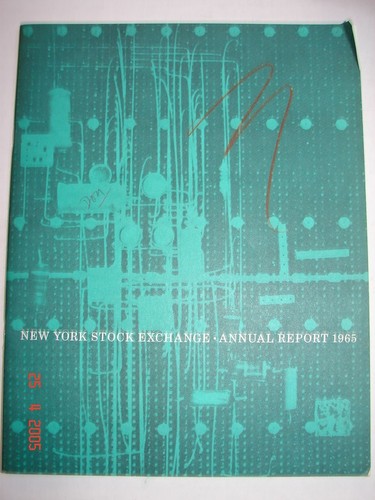 LVRR CO - New York Stock Exchange Annual Report - 1965 | eBay