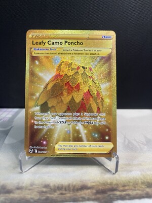 Leafy Camo Poncho 214/195 - Silver Tempest - Secret Rare - Pokémon TCG ...