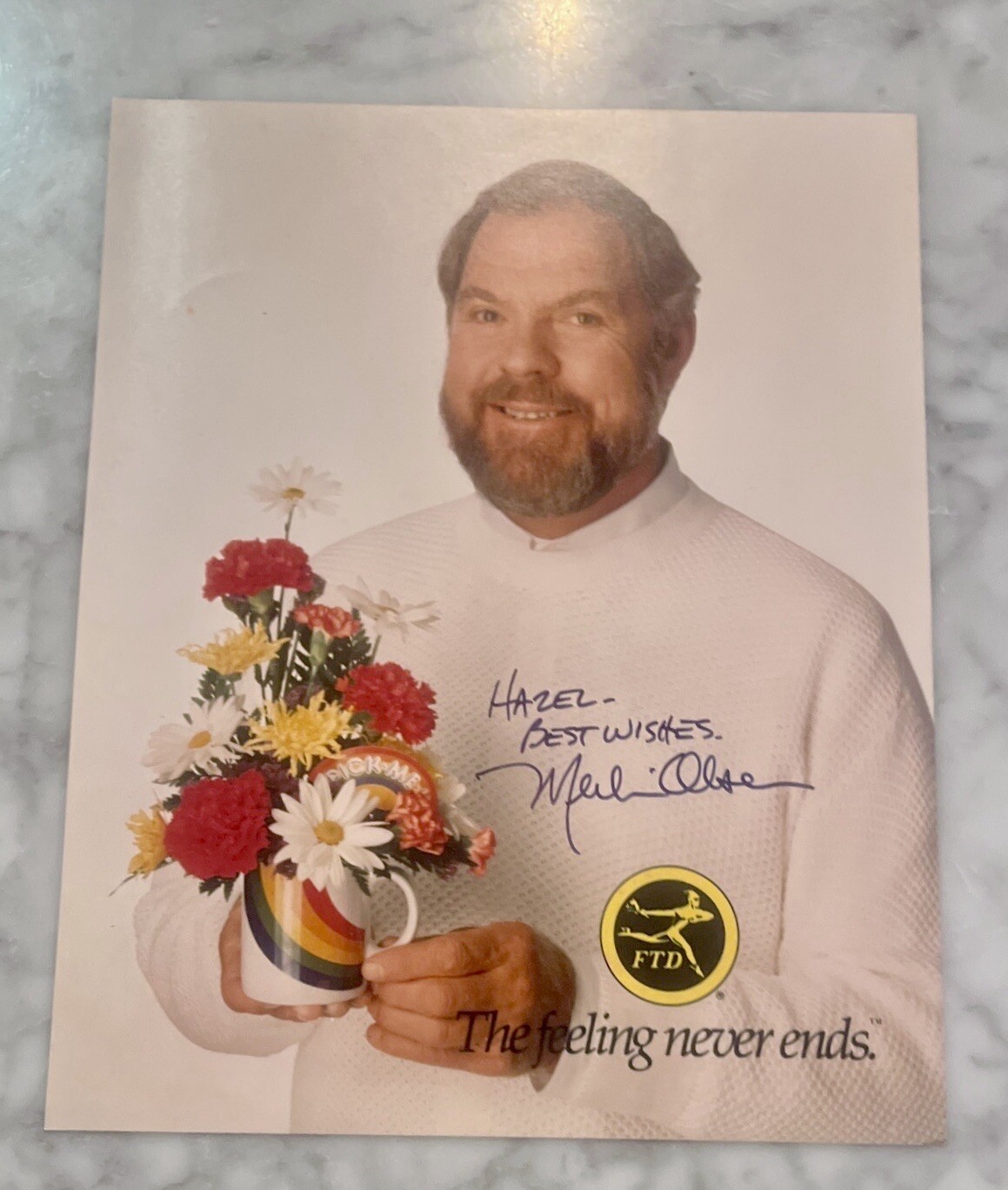 Merlin Olsen Autographed Signed AUTO 8x10 Photo Los Angeles Rams FTD | eBay