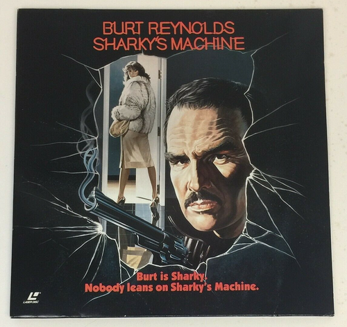 SHARKY'S MACHINE Laserdisc LD Burt Reynolds 1981 Brian Keith Bernie ...