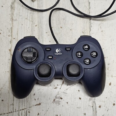 Logitech Controller Dual Action Gamepad Wired USB | UNTESTED | eBay
