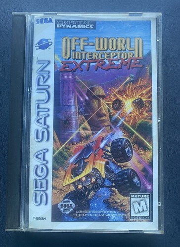 Vintage Sega Saturn Off-World Interceptor Extreme Video Game 1995 EUC | eBay