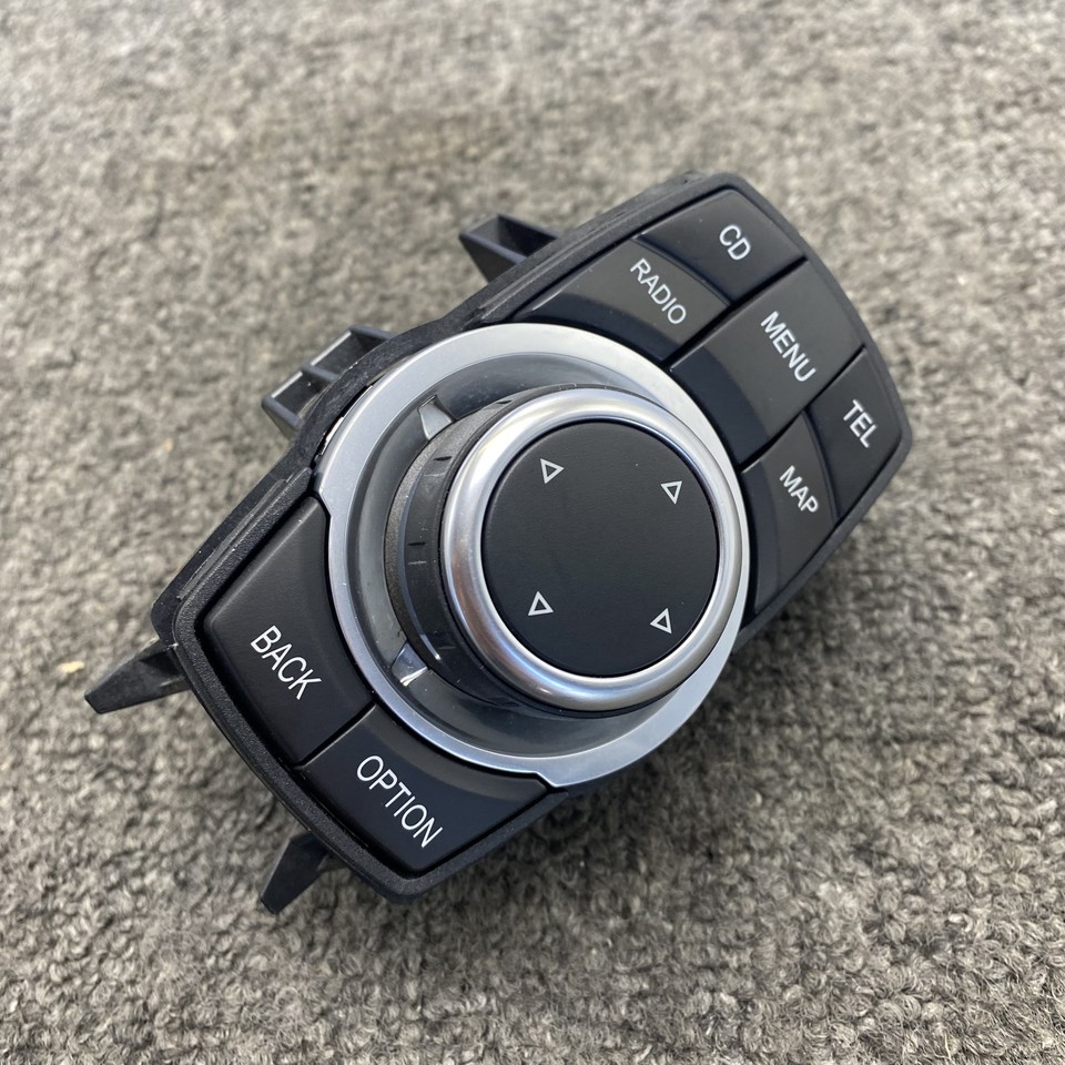 4PIN RADIO NAVIGATION MENU IDRIVE MEDIA SWITCH For BMW 1 E82 X1 E84 X5 ...