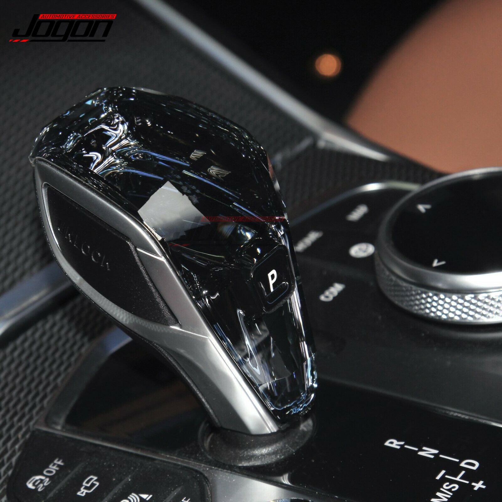 3PCS Crystal Gear Shift Knob Covers For BMW F40 F44 G20 G22 G15 X5 G05 ...