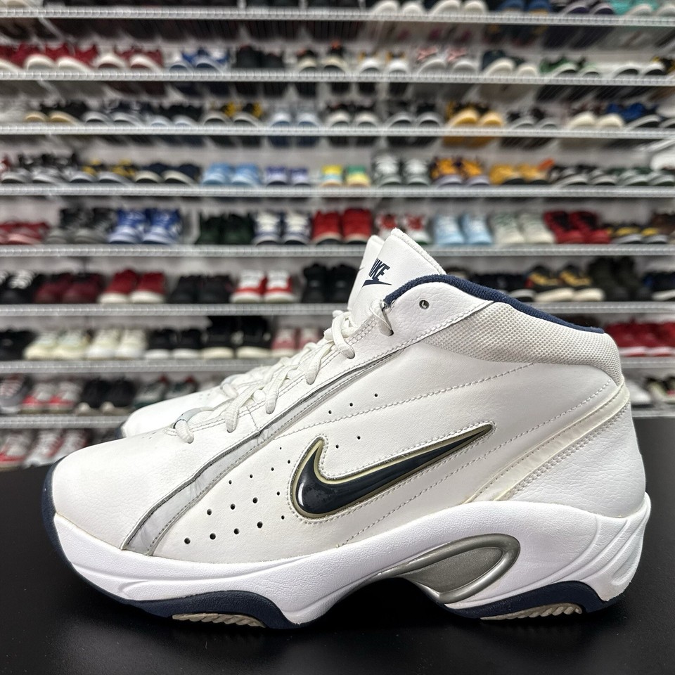 Nike Overplay IV Leather Basketball Shoe 318853-141 Mens Size 11 | eBay