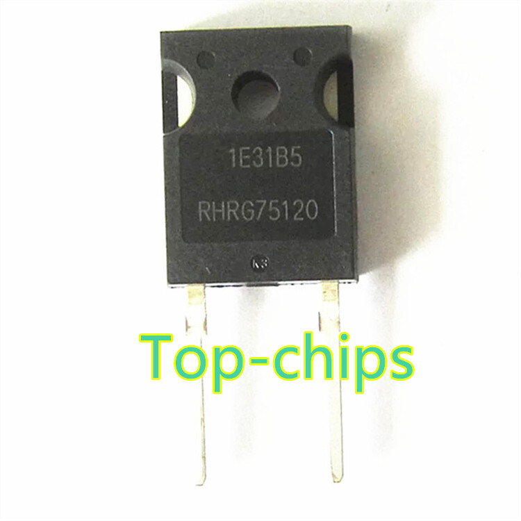 10 PCS RHRG75120 TO-247-2 75A, 1200V Hyperfast Diode | eBay