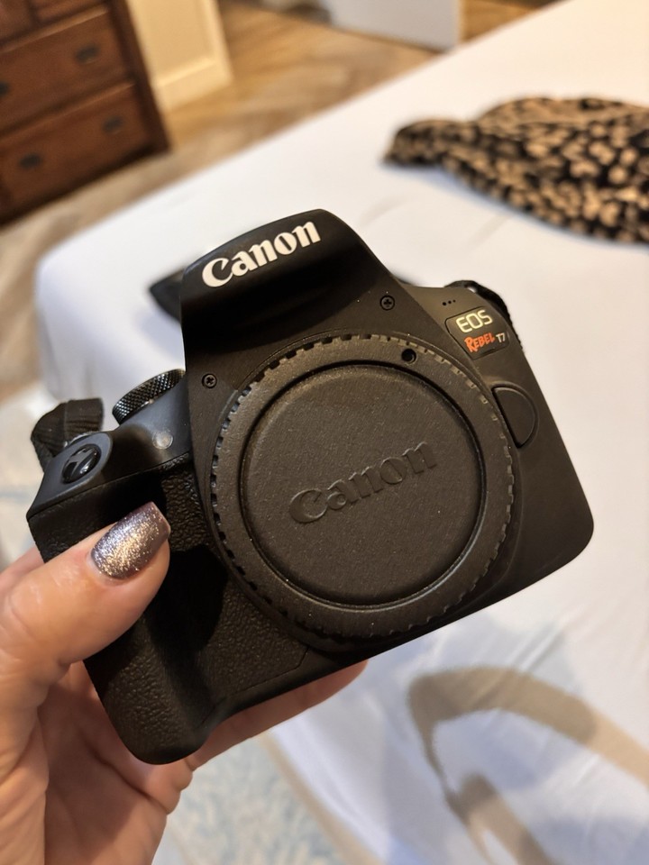 Cannon Rebel T7 24MP Digital SLR Camera with 18-55mm Lens | eBay