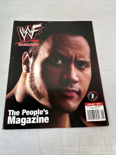 WWF WWE Wrestling People’s Magazine The Rock Cover Gangrel Poster ...