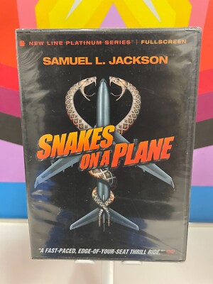 Snakes on a Plane (DVD, 2007, FS, Full Frame) New *cut upc | eBay