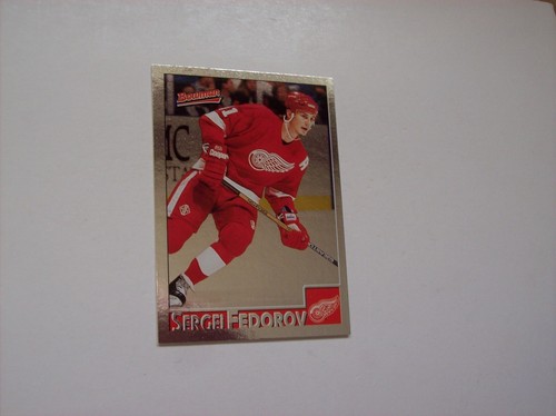 1996 Bowman Hockey Sergei Fedorov card #80 SET BREAK | eBay