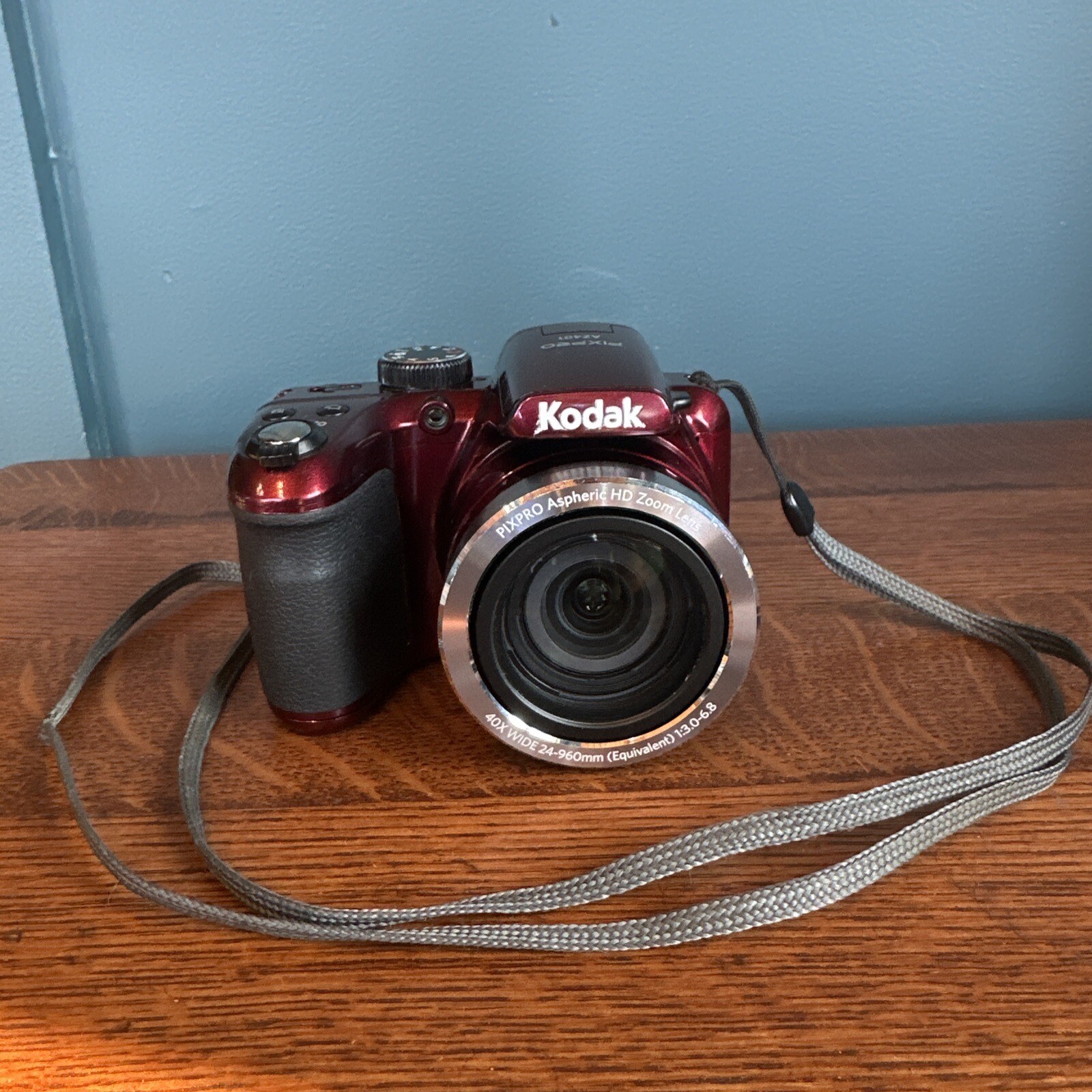 KODAK PIXPRO AZ401 - Bridge RED Digital Camera - 16MP 40X Optical Zoom ...