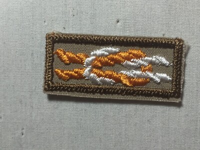 Silver Antelope Regional Award tan brn boarder gauze palstic back BSA ...