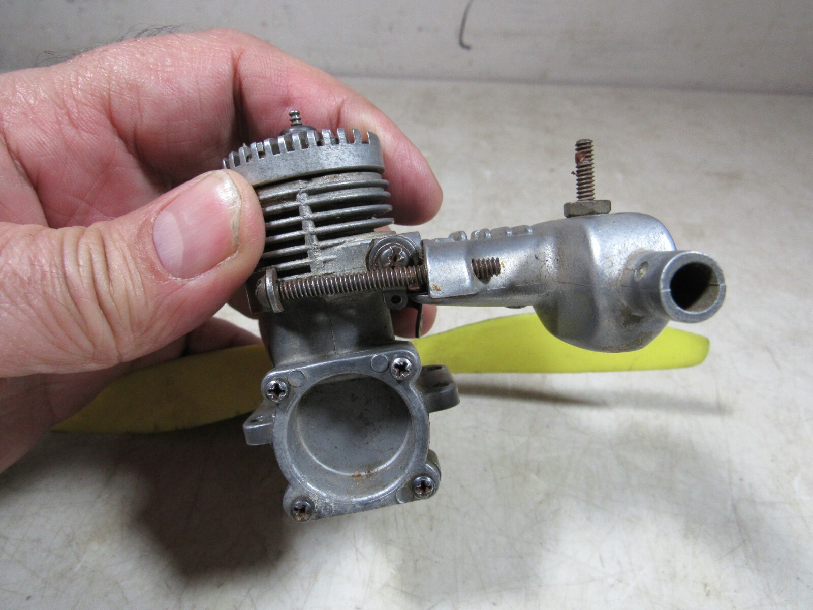 Vintage Veco 19 R/C Control Line Airplane Engine W/Tatone Muffler | eBay