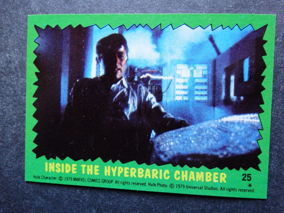 1979 Topps The Incredible Hulk TV Show Card Complete Your Set You U ...