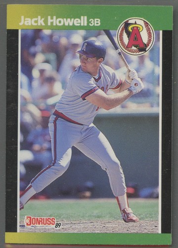 1989 Donruss Baseball's Best #307 Jack Howell California Angels | eBay