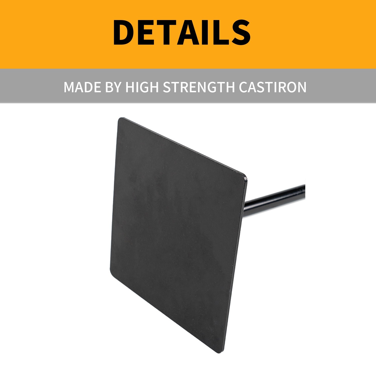 48" Hand Soil Tamper Tool for Leveling Ground Soil Installing Pavers ...