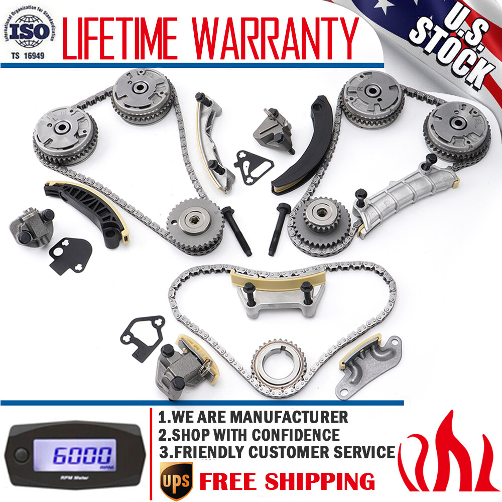 Timing chain kit For 2010 -2015 CHEVROLET CAMARO 3.6L V6 DOHC 12626161 ...