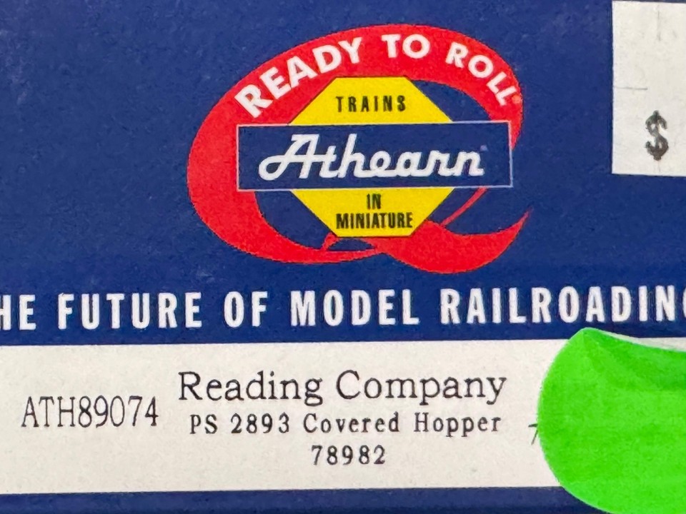 HO - Athearn 89074 Reading PS 2893 Covered Hopper RDG78982 HO11607 | eBay