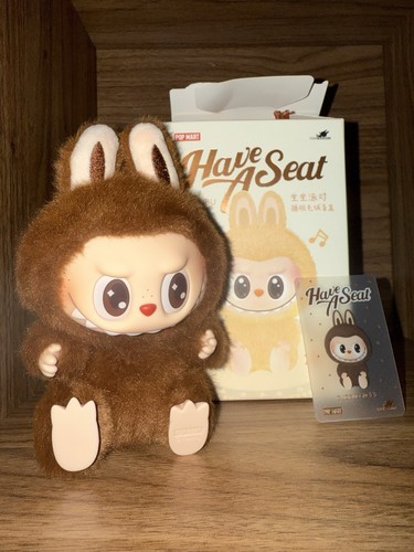 AUTHENTIC POP MART LABUBU- Have A Seat Secret (Duo Duo) | eBay