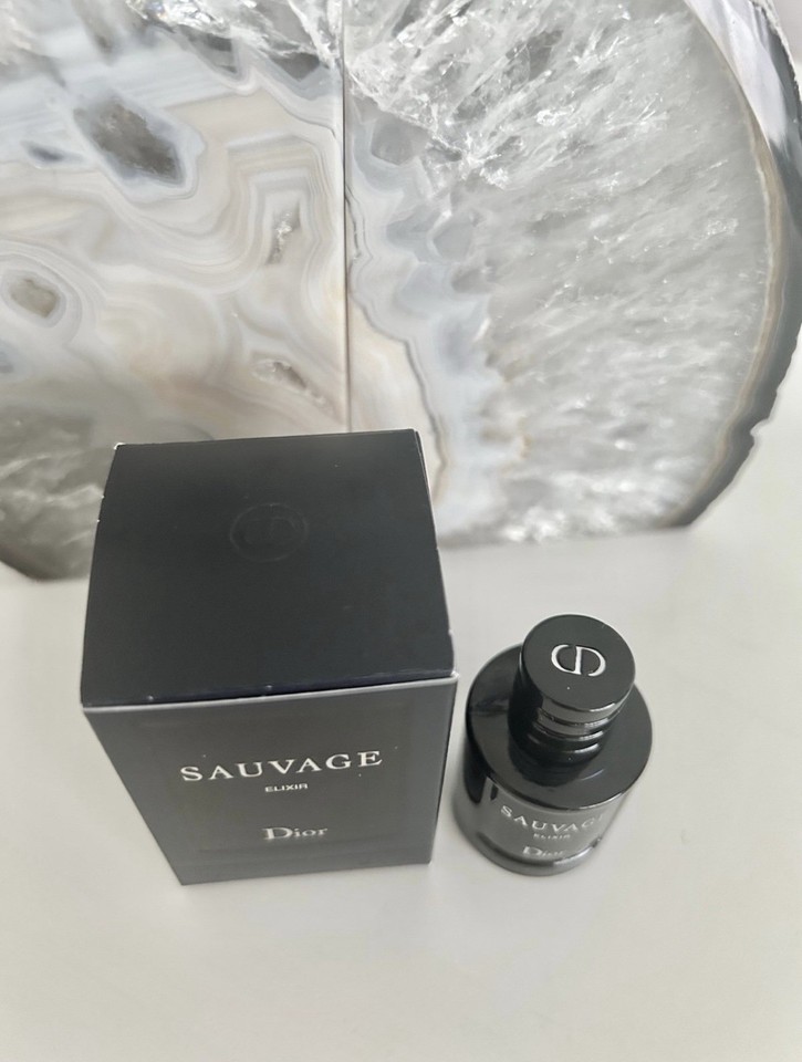 Dior Sauvage Elixir Dior Savage Elixir Mini Bottle New in Box | eBay