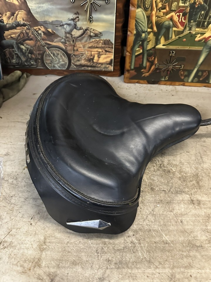 Original Harley Davidson Panhead Flathead Knucklehead Solo Seat 45 ...