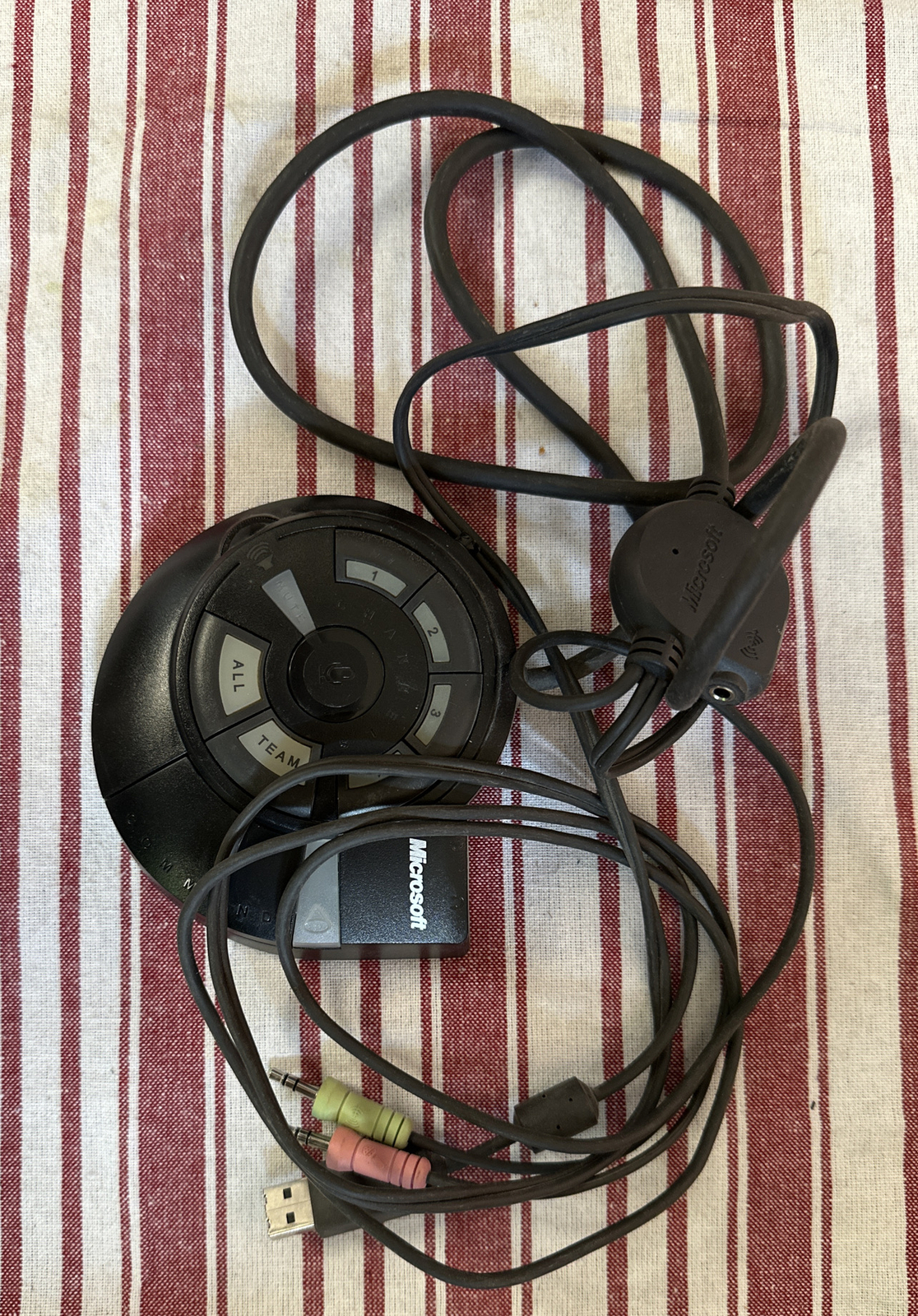 Original Microsoft SideWinder Command Game Voice X05-63897 *Tested ...