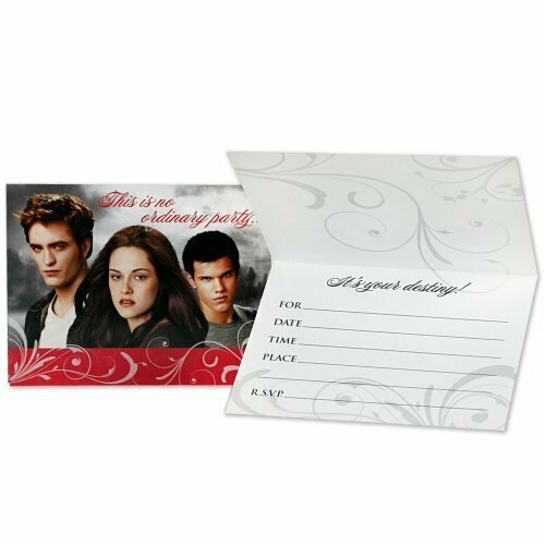 Twilight Eclipse Party Invitations by Hallmark Package of 8 for sale ...
