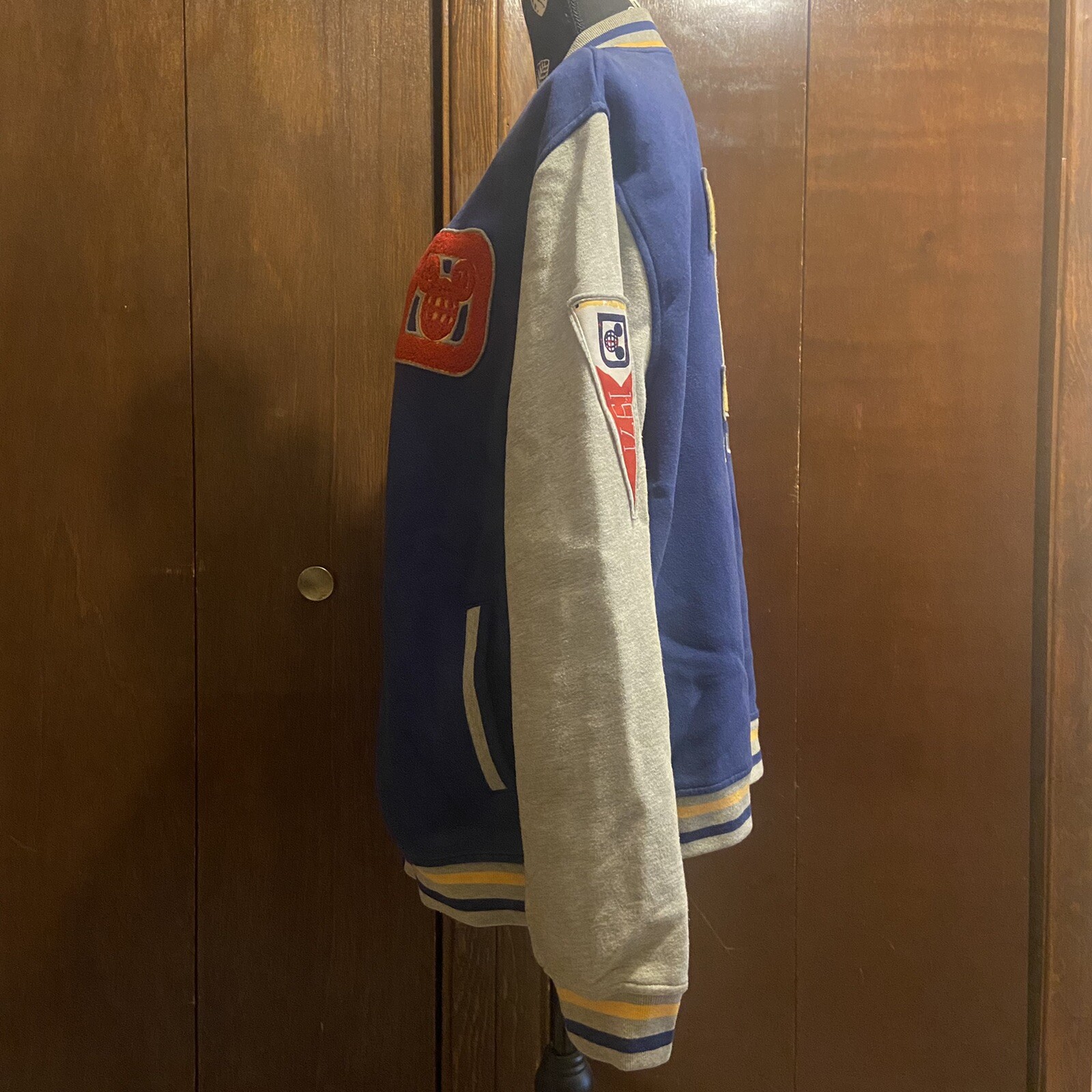 1971 Walt Disney World Varsity Jacket, Blue and Gray,… - Gem