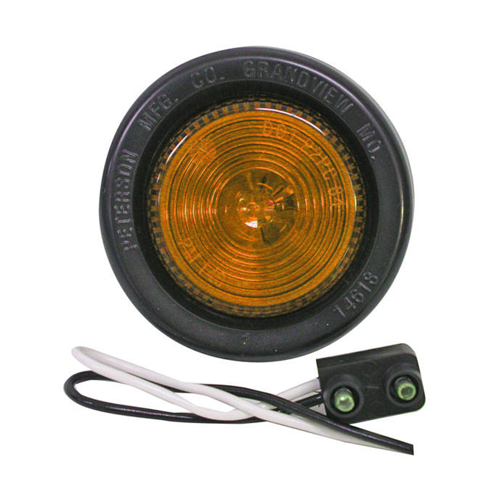 2 Inch Round Marker Lights 2″ ROUND FLEET LED MARKER LIGHT Universal