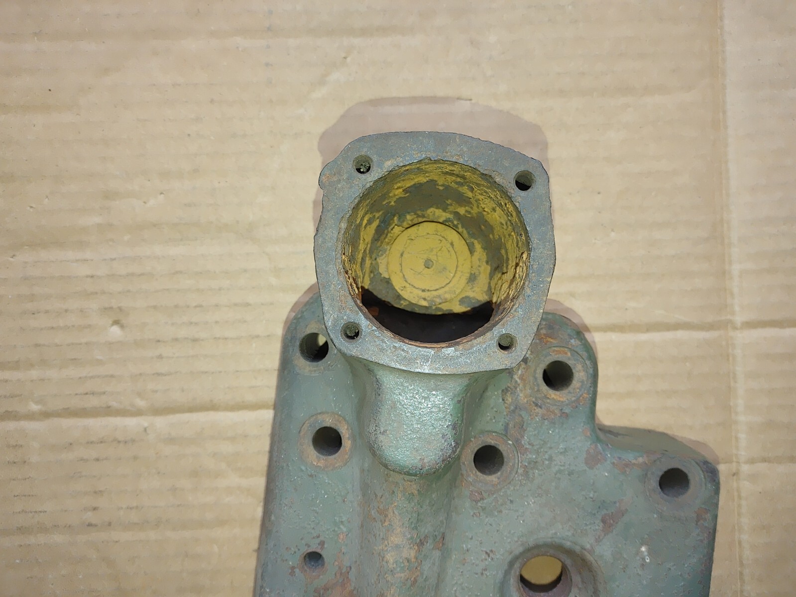 Vintage Packard cylinder head inline 6 cyl | eBay